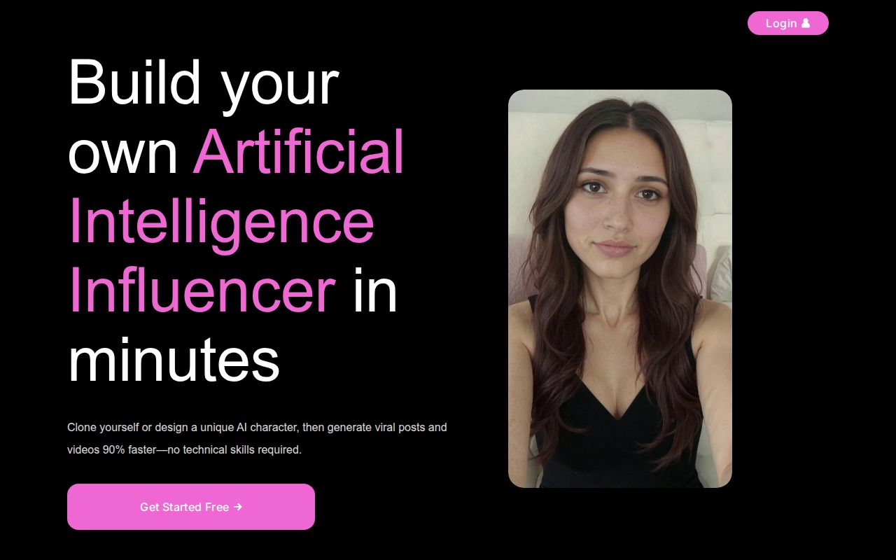 Build an Artificial Intelligence Influencer in Minutes | SynthLife